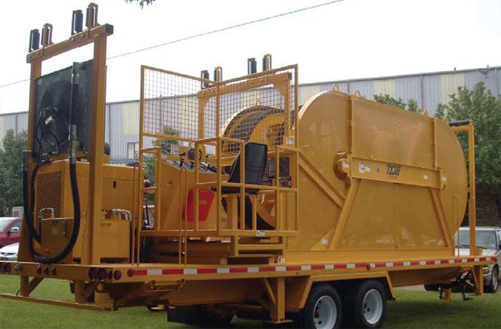 T150H72 2-Bundle Two Conductor/Bullwheel Tensioner - TSE International